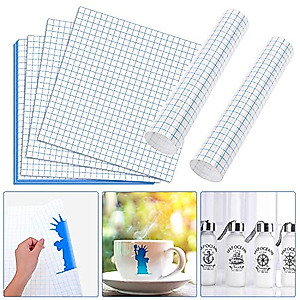 Transfer Tape for Vinyl, Selizo 20 Pack Vinyl Transfer Tape Clear Contact Paper for Cricut Vinyl Craft