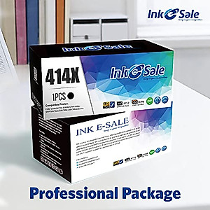 INK E-SALE [NO CHIP] Black 1-Pack Compatible Toner Cartridge Replacement for HP 414X M454dw M479fdw Toner for HP Color Pro M454dw M454 M454dn MFP M479fdw M479 M479fdn Toner Printer Ink