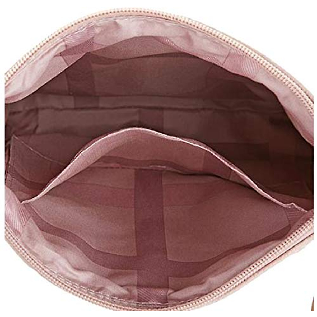 JOY Mangano Luxe Genuine Leather Handbag, Chic Crossbody Plus Shopper Tote ~ Camel