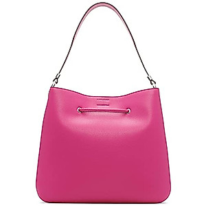 Calvin Klein Harmony Draw String Bucket Bag, Orchid Flower