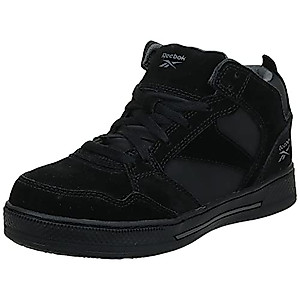 Reebok mens Dayod Safety Toe Skateboard Work Industrial Construction Shoe, Black, 12 US