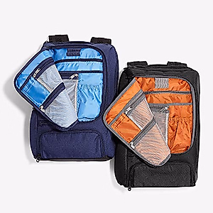 eBags Pro Slim Laptop Backpack (Solid Black)