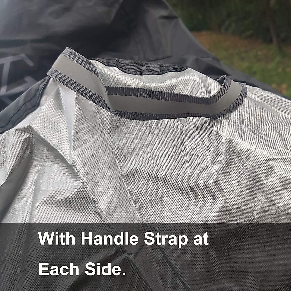 Heavy Duty Bike Cover Outdoor Waterproof Bicycle Covers Rain Sun UV Dust Wind Proof with Lock Hole for Mountain Road Electric Bike for 2 Bike