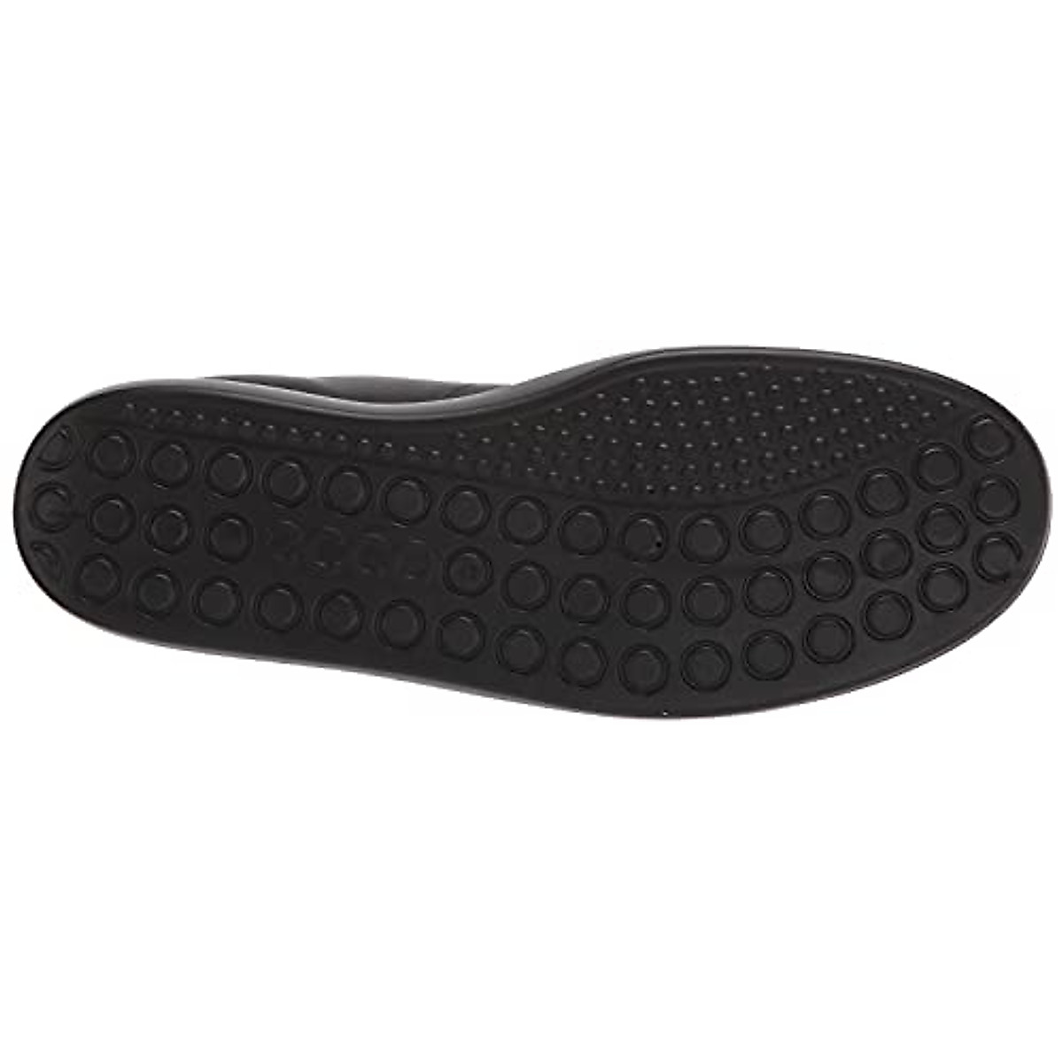 ECCO Women's Soft Classic Sneaker, Black, 9-9.5