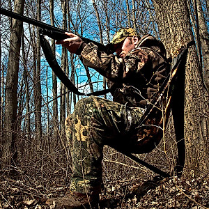 TOYPOPOR Camping Chair | Hammock Style | Hangs on Any Tree | Lightweight & Portable Camo