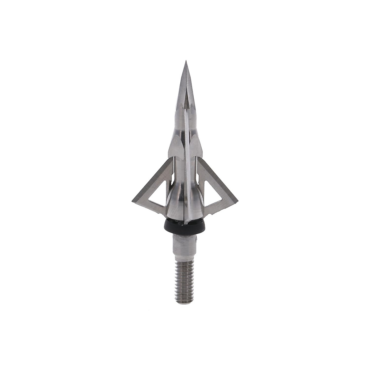 TRUGLO Apex Archery Titanium X 100-Grain Crossbow Broadheads - 3-Pack, 4-Blade Fixed