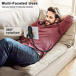 B-Land Cell Phone Holder, Tablet Holder iPad Stand Universal Phone Stand, Lazy Bracket, DIY Flexible Gooseneck Mounts with Multiple Function