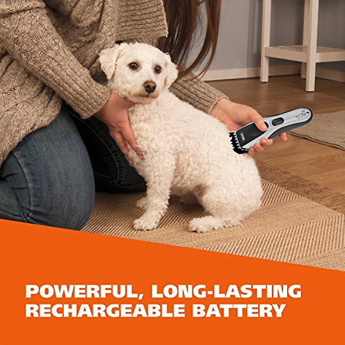 WAHL Easy Pro for Pets, Rechargeable Dog Grooming Kit – Heavy-Duty Electric Dog Clippers for Dogs & Cats with Fine to Medium Coats - Model 9549