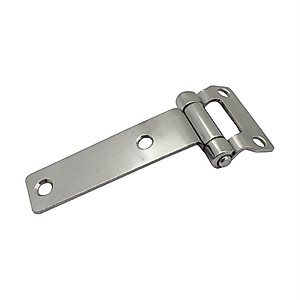 2 Piece Heavy Duty Hinges T-Steel Container Hinges Slotted Shed Wood Fence Gate Hinges Hinges