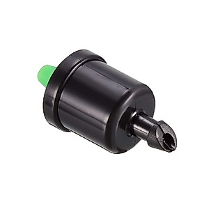 uxcell Pressure Compensating Dripper 8GPH 30L/H Emitter for Garden Lawn Drip Irrigation with Barbed Hose Connector Plastic Grey 50pcs