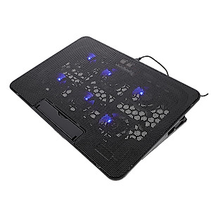 UKCOCO Computer Radiator Laptop Cooling Pad Laptop Stand Portable Laptop Fan Cooler Laptop Stand Cooler Laptop Stand for Desk Cooling Stand Laptop Mount Bracket Plate Plastic Notebook S6