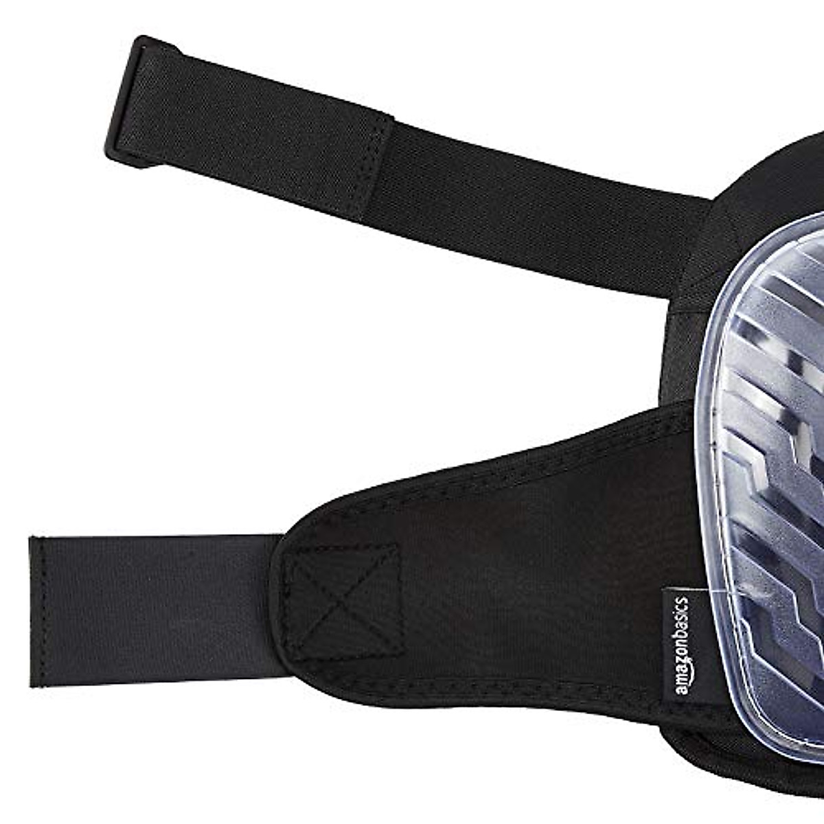 Amazon Basics Professional Gel Cushion Knee Pads - 1 Pair, Clear