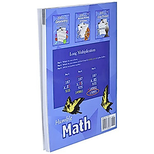 Humble Math - 100 Days of Multi-Digit Multiplication: Ages 10-13: Multiplying Large Numbers with Answer Key - Reproducible Pages - Multiply Big Long Problems - 2 and 3 digit Workbook