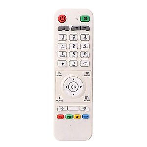 angwang White Remote Control Controller Replacement for LOOL Loolbox IPTV Box Great BEE IPTV and Model 5 OR 6 Arabic Box Accessories, 170x50x23mm/6.6x1.9x0.9in