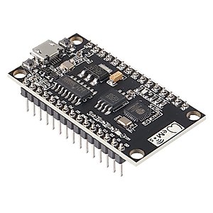 DORHEA 3Pcs NodeMCU V3 Lua WiFi Module Integration of ESP8266 + Extra Memory 32M Flash, USB Serial Port Converter CH340G Compatible for NodeMCU Board