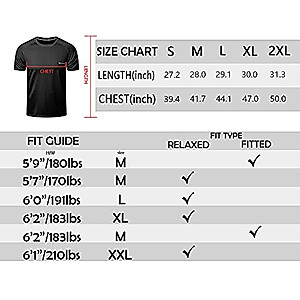 frueo Men’s 3 Pack Sport T-Shirt, Cool Dry Breathable Short Sleeve Mesh Fitness Shirt, Workout Gym Running Top,520,Black Gray White,S
