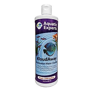 Aquatic Experts KloudAway Freshwater Aquarium Water Clarifier - Clears Cloudy Water, Water Clarifier for Fish Tank, Made in USA (1 Pack)