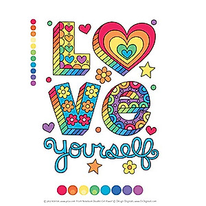 Notebook Doodles Girl Power! Coloring & Activity Book (Design Originals) 32 Inspiring, Beginner-Friendly Art Activities to Boost Confidence & Self-Esteem in Tweens, on High-Quality Perforated Paper