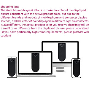 SYXLCYGG Black Hair Extension Clip Hair Extensions 22" 4.8 Oz Synthetic Straight Cheap Fake Hair Piece Women's Easy To Use Fluffy&Not Tangled