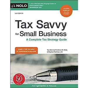 Tax Savvy for Small Business: A Complete Tax Strategy Guide