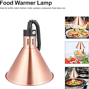 Food Warmer Lamp Food Heat Lamp, Restaurant Retractable Heat Lamp for Restaurants Heating Lamp for Food Warming Buffet Food Warmer,