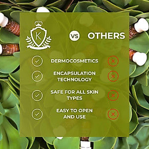 KUMIKO Ultimate Age Defying Matcha Revitalizing Facial Ampoule for Men and Women - Facial Serum Hydrates & Plumps Skin - Defend, Restore and Rejuvenate All Skin Types with Vitamin C - 15 Vials