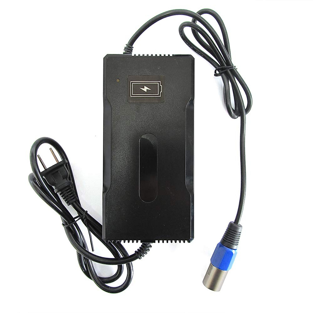 Abakoo 54.6V 4A Power Adapter for 48V 13S Lithium Battery Charger with 3-Pin XLR Connector
