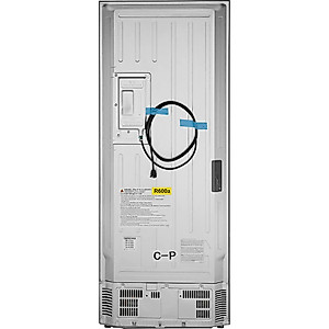 Haier 14.5 Cu. Ft. Fingerprint Resistant Stainless Steel 4 Door Refrigerator