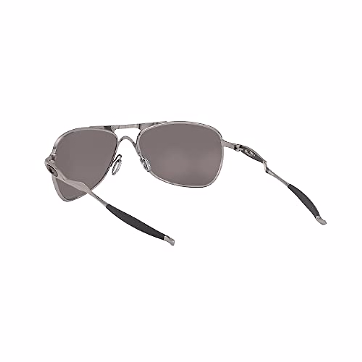 Oakley Men's OO4060 Crosshair Pilot Sunglasses, Lead/Prizm Black Polarized, 61 mm