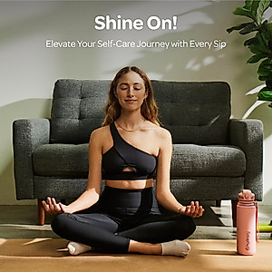 Hydracy Water Bottle with Time Marker -Large 32oz BPA Free & No Sweat Sleeve -Leak Proof Gym Bottle with Fruit Infuser Strainer & Times to Drink -Ideal Gift for Fitness Sports & Outdoors