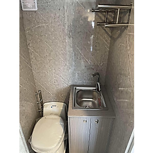 Truck Camper with Bed/Foldable Sofa/Bathroom/Kitchen and Cabinets.