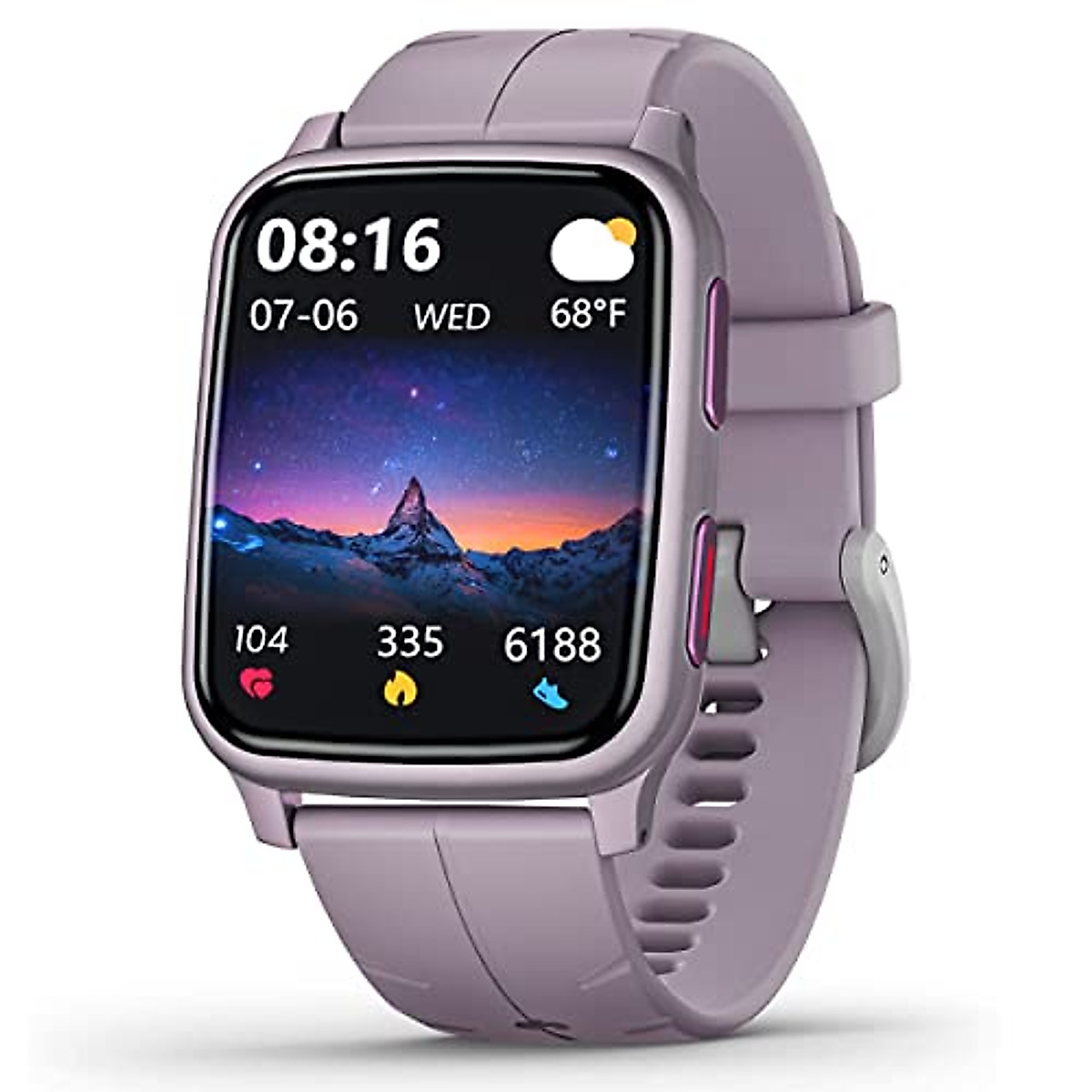 MorePro Smart Watch, Fitness Tracker with Blood Oxygen Heart Rate Monitor,1.69'' Touch Screen Blood Pressure Watches with 20 Sports Modes, IP68 Waterproof Pedometer for Men Women Android Compatible