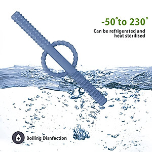 Baby Hollow Teether Tubes,Teething Straws Toy for Babies 3-24 Months,Soft & Durable Infant Tubes Teething Toys,BPA Free& Easy to Clean