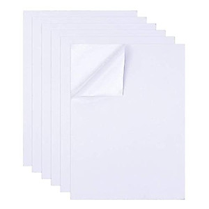 zeyce 10PCS A4 Size Double Sided Tape Sheets, Clear Strong Sticky Tape, Tap Sheet for Arts Craft Photo Albums Making Home Decorative