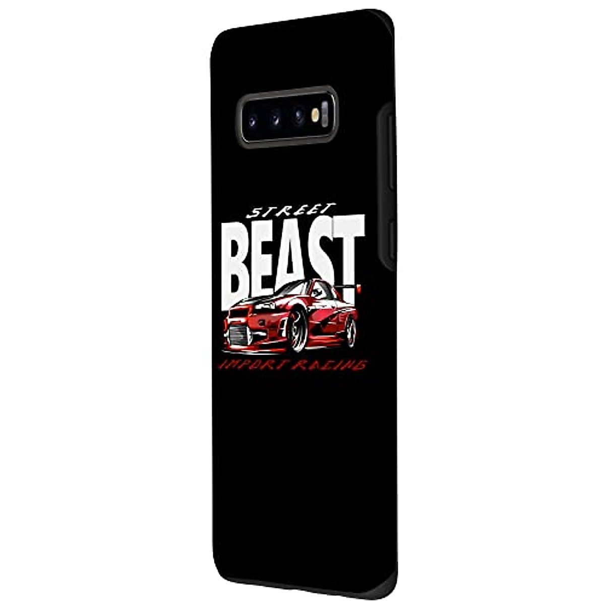 Galaxy S10+ Import Street Racer, Japanese Racing Car, Tuner Car Themed Case