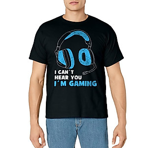 Can´t Hear You I´m Gaming I PS5 Controller Gamer T-Shirt