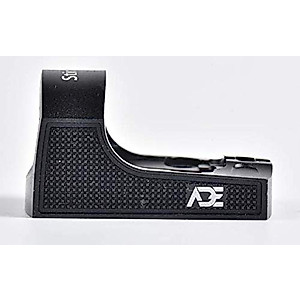 Ade Advanced Optics Stingray Compact Size Mini Red Dot Sight for RMR Footprint/Mounting Plate/Slide/Plate Optics Ready Pistol - 6MOA