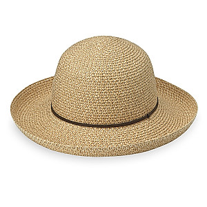 Wallaroo Hat Company – Women’s Amelia Sun Hat – UPF 50+ Sun Protection, Packable, and Adjustable Sizing for Medium Crown Sizes – Elegant Hat Sun-Smart Hat for Parties and Outdoor Events (Natural)