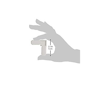 Prime-Line MP7729-50 Screen Frame Corner, 5/16 inch x 3/4 inch, White Plastic, Pack of 50