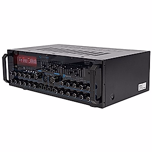 Technical Pro MM2000BT Powered Bluetooth Karaoke Mixer Amplifier Amp SD, USB