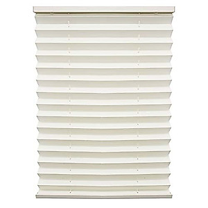 RecPro RV Blinds Pleated Shades | Cotton | RV Window Shades | Camper | Trailer (20" W x 38" L)