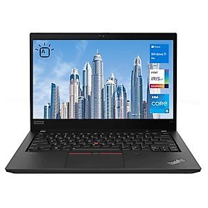 Lenovo ThinkPad T14 Gen 2 Business Laptop, 14" FHD Display, Intel Core i5-1135G7, 24GB RAM, 2TB PCIe SSD, Webcam, Backlit Keyboard, Fingerprint Reader, RJ-45, Wi-Fi 6, Windows 11 Pro, Black