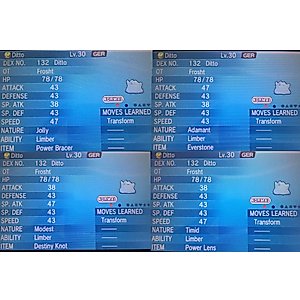 Heaflex YuanKanJu Shiny Dittos 6 IVs