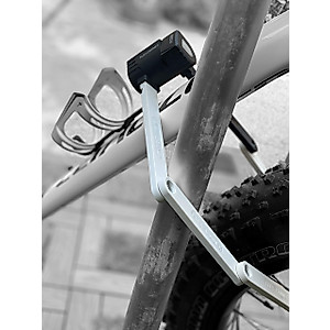 Flex Connex Compact Bike Lock Black | 35" Extreme Bike Lock - Heavy Duty Bicycle Security Chain Lock Steel Bars| Carrying Case Included (Black Ninja)