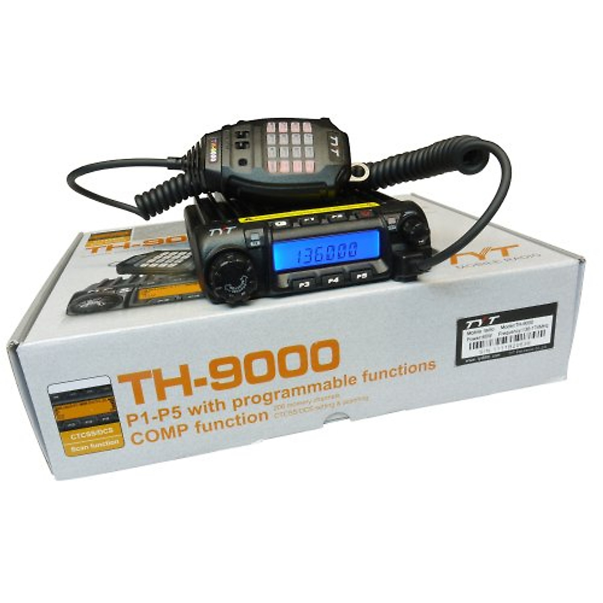 Tyt Th-9000d Vhf Mono Band Mobile Transceiver 65 Watt 200 Channel 8 Group Scrambler Car Truck Amateur Radio