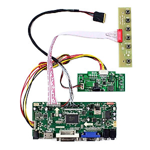 VSDISPLAY HD-MI DVI VGA Audio LCD Board Work for 15.4inch 1440x900 40Pin LVDS Interface WLED Backlight LTN154BT08-R03/R06 LP154WP3-TLA1/TLA2/TLA3 LP154WP4-TLAA/TLB1 N154C6-L04/L06