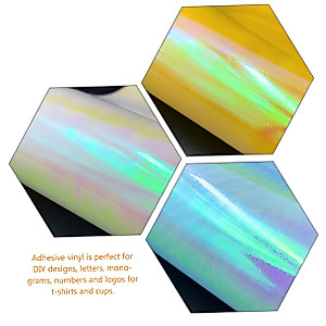 LIGHTAOTAO Vinyl Lettering Film 5 Rolls Clothing Transfer Paper Cup Vinyl Self Adhesive Vinyl Sheets Vinyl Film Adhesive Vinyl for Crafts Self-Adhesive Vinyl Film Glass Glue The Pet Glass