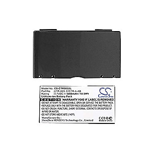 FYIOGXG Cameron Sino Battery for Nintendo 3DS, CTR-001, MIN-CTR-001 PN:Nintendo C/CTR-A-AB, CTR-003 5000mAh / 18.50Wh