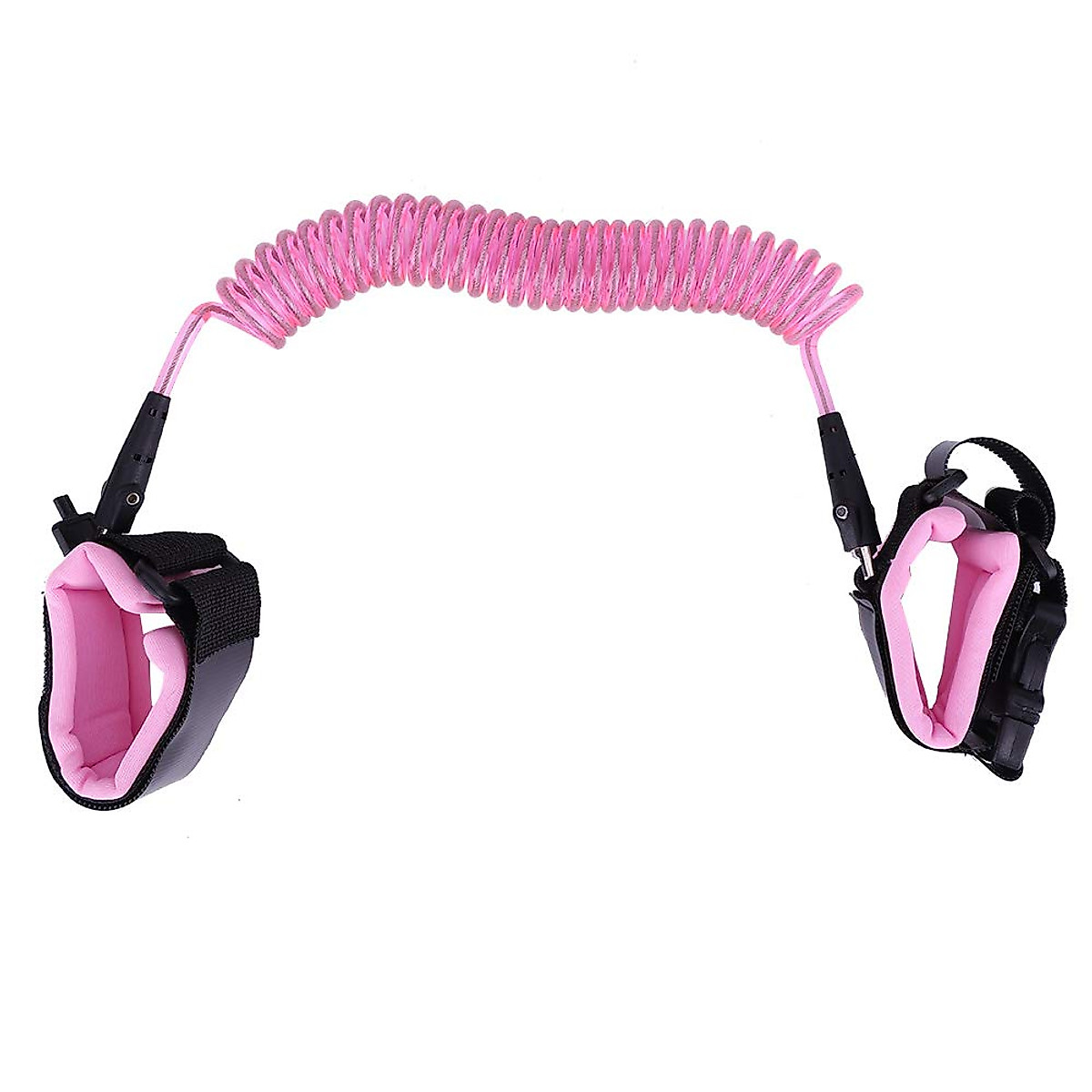 Anti Lost Wrist Link Safety Wrist Leash Loop Wristband Walking Harness with Safety Key Lock for Toddlers Kids Baby 2.5M(),Baby Bottle Holder, Universal Bag and Other Accessories