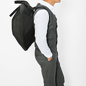 "Lark Music" hand pan in D Minor 9 notes steel hand drum + Soft Hand Pan Bag (22.8" (58cm), Deep Blue (D Minor) 9 notes D3 A Bb C D E F G A)